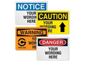Jual Harga Custom Safety & Security Sign | Adiguna Karya Persada